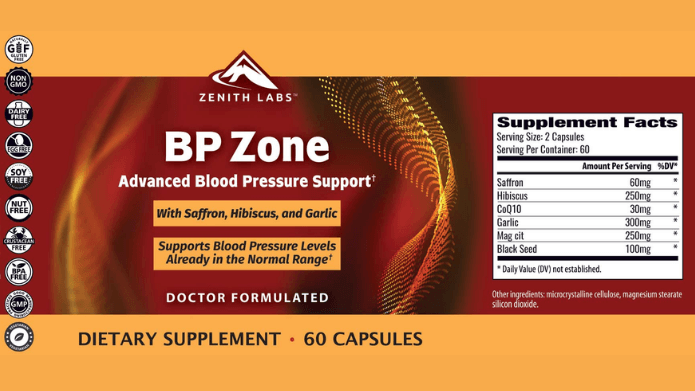 BP Zone Review 2022 Blood Pressure Supplement By Zenith Labs IPS 
