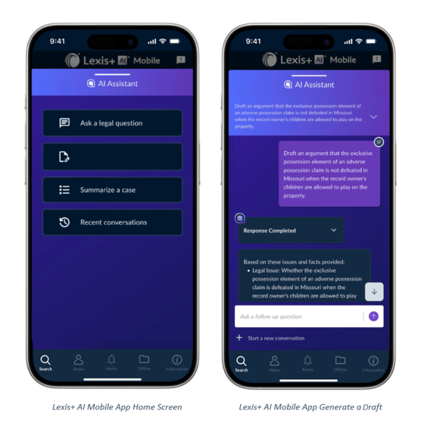 LexisNexis Introduces Lexis+ AI Mobile App, An Industry-First ...